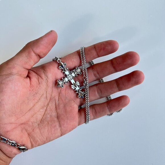 Accessories | Y2k Style Grunge Heavy Metal Punk Gothic Emo Cross ...